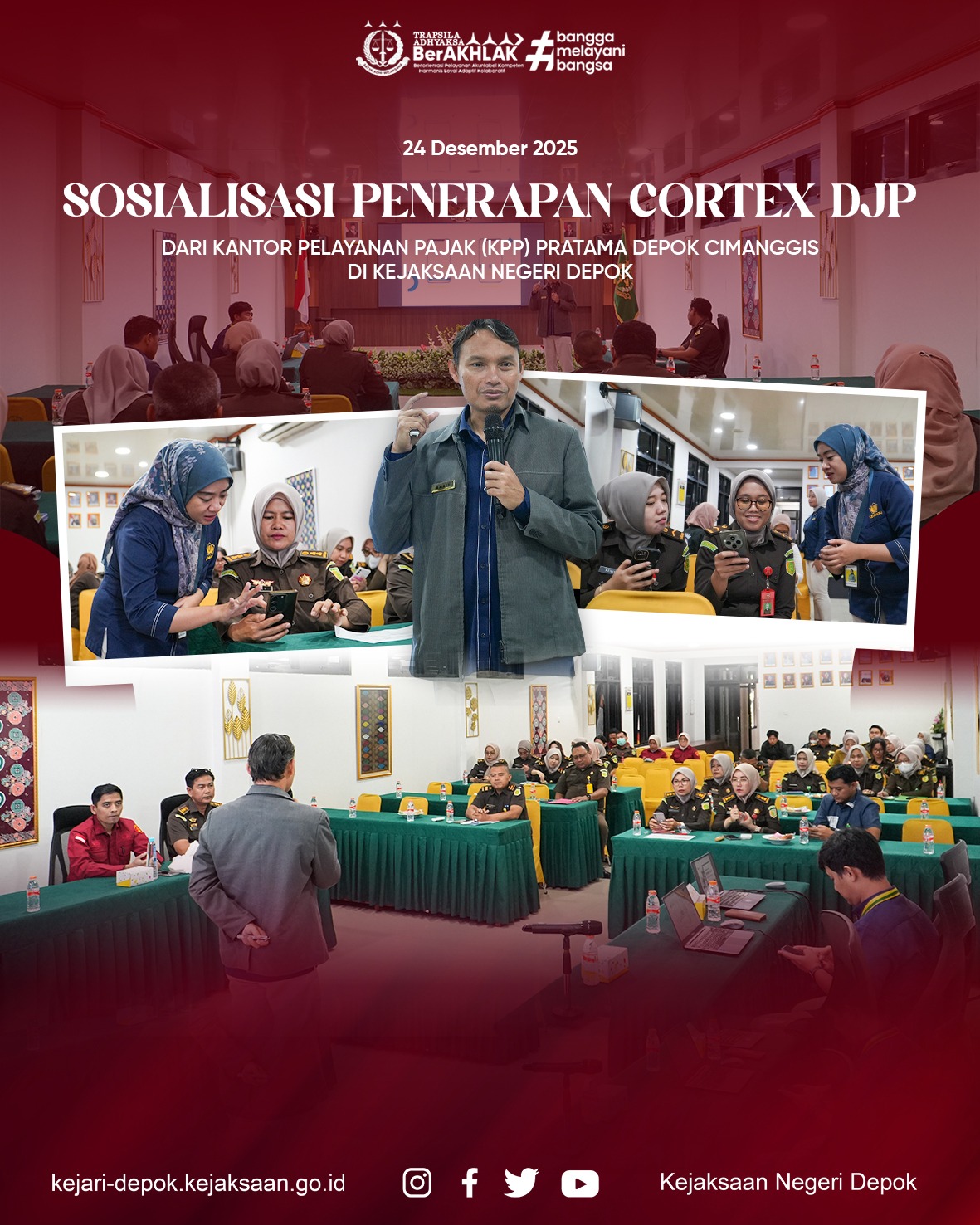 Kantor Pelayanan Pajak (KPP) Pratama Cimanggis Depok mengadakan ...